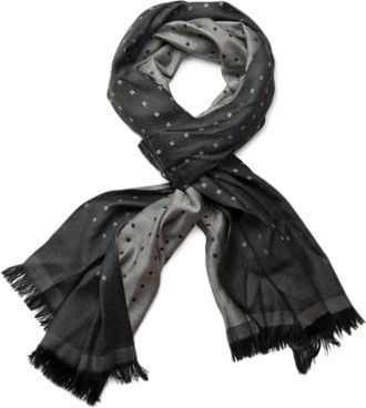 styleBREAKER Schal Edler Schal mit Quadratischem Muster