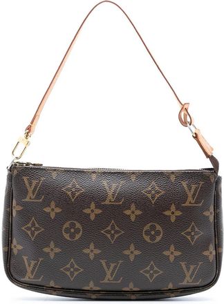Louis Vuitton Hobo Bags - Monogram Pochette Accessoires - Gr. unisize - in Braun - f&uuml;r Damen