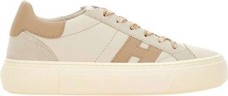 Hogan Femme, Chaussures, Beige, Taille: 37 EU Crosswind Baskets