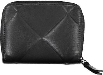 Calvin Klein Quilted Leather Wallet - Black