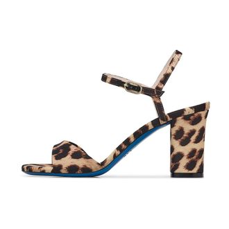 Loriblu Sandalen aus Leopardenmusterstoff - - Shoes - Damen - Braun - 41 EU