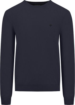 Fynch-Hatton Pullover aus Merino-Kaschmir mit Rundhalsausschnitt Night / 3XL