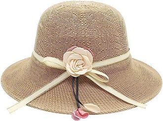 Generic LOIJMK Bonnet de bain fille avec nom chapeau de voyage pour femme, frais, grand, obtient la plage, le soleil, chapeau cool, chapeau de soleil de plage