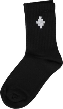 Marcelo Burlon Midhigh Logo Socken - - Underwear - unisex - Schwarzk - M