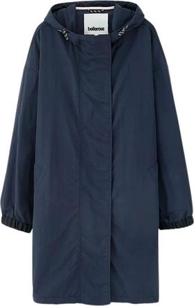 Bellerose Femme, Manteaux, Bleu, Taille: 34 FR Henny Hooded Coat