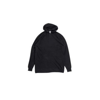 Rick Owens Sweat &agrave; Capuche Oversize en Cachemire Noir - Homme - Sweatshirts et sweats &agrave; capuche - Noir - Taille: L