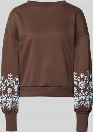 Only Relaxed Fit Sweatshirt aus reiner Baumwoll-Mix Modell BROOKE
