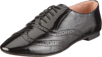Buffalo London 210-3630 Soft PATENT LEA Black 01 117076, Damen Halbschuhe, Schwarz (Black 01), EU 38