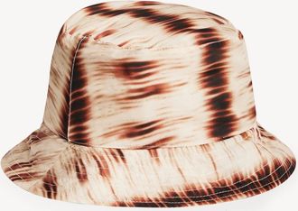 Gerard Darel Bob en soie imprim&eacute;e - - Nude