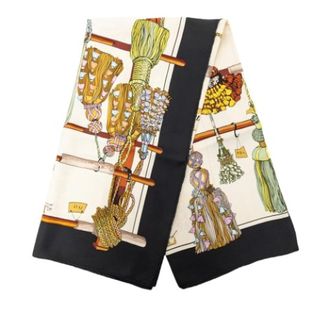Herm&egrave;s Pre-owned Foulard en Soie Passementerie - Femme - Pre-owned - Multicolore - Taille: ONE Size