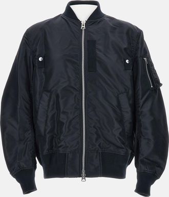 sacai Bomberjacke Aus Nylon