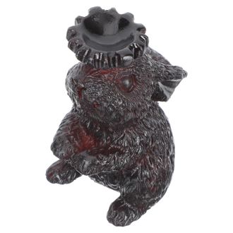 BESPORTBLE Kristallkugelhalter mit Braunem Resin Kaninchen Dekorativer Kugelst&auml;nder f&uuml;r Zuhause und B&uuml;ro Glatte Oberfl&auml;che Handgefertigte Wohnaccessoire Dekorati