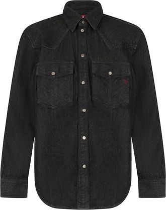 Diesel Homme, Chemises, Noir, Taille: M Blouses & Chemises