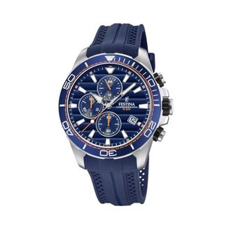 Festina Homme, Accessoires, Bleu, Taille: ONE Size Montre F20370/1