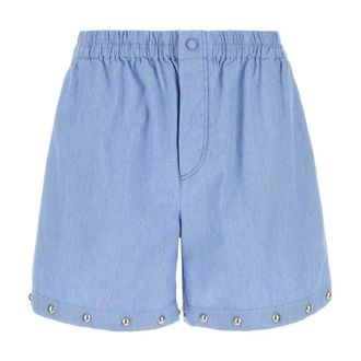 Valentino Garavani Homme, Shorts, Bleu, Taille: M Denim Bermuda Shorts