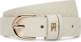 Tommy Hilfiger Dameng&uuml;rtel Tommy Hilfiger Ess Effortless 2.5 Go Mono AW0AW18856 Wei&szlig;