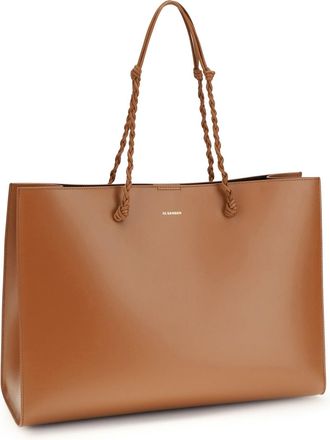 Jil Sander Tangle Tote Bag - Tan