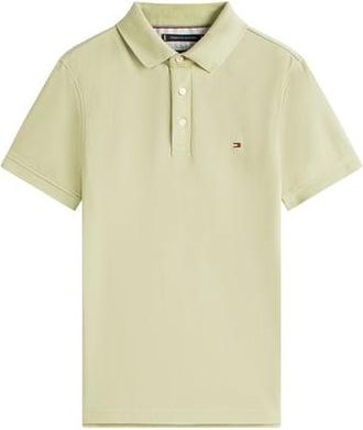 Tommy Hilfiger Slim Polo in Bio -Baumwollpique - Grün