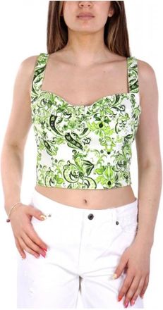 Liu Jo Femme, Tops, Multicolore, Taille: 44 FR Erba Oasis Top