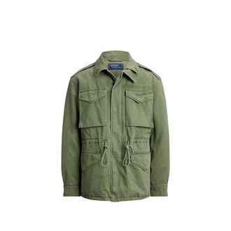 Polo Ralph Lauren Veste &agrave; fermeture zipp&eacute;e en coton