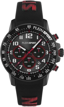 Plein Sport Homme, Sport, Noir, Taille: ONE Size Chronorace 45mm Watch