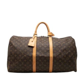 Louis Vuitton Pre-owned Keepall 55 - Femme - Pre-owned - Brun - Taille: ONE Size