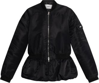 Coperni Jacke mit R&uuml;sche - - Jackets - Damen - Schwarzk - XS