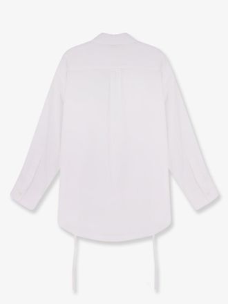 Aspesi Womens Oversize Cotton Shirt White