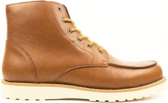 Will’s Vegan Store Herren vegan Stiefel Low Rig Braun