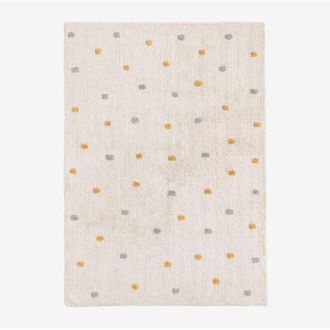 Sklum Baumwollteppich (170x120 cm) Jankiel Kids Gelb Curry