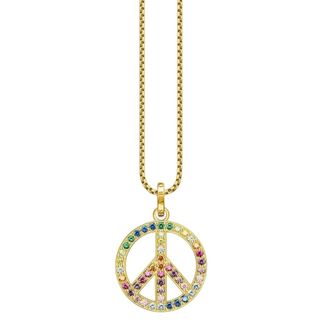 Thomas Sabo Peace-Anh&auml;nger - - Accessories - Damen - Mehrfarbig - 42 CM