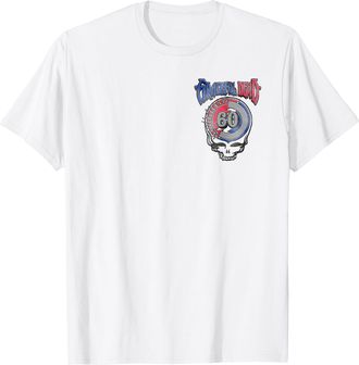 Grateful Dead Front and Back 60 Years Stealie Vintage Band T-Shirt