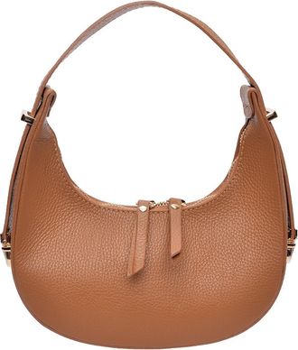 Isabella Rhea Braun Rindsledertasche