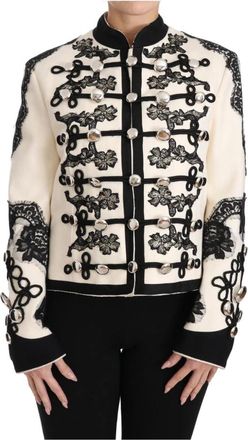 Dolce & Gabbana Damen, Jacken, Weiß, 3XSGröße