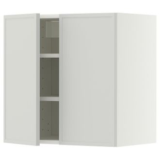 IKEA METOD Wandschrank mit B&ouml;den und 2 T&uuml;ren