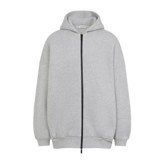 Fear of God Homme, Sweatshirts et sweats &agrave; capuche, Gris, Taille: S Sweat &agrave; capuche zipp&eacute;