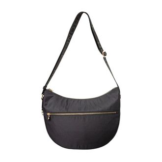 Borbonese Luna Bag - Femme - Sacs - Noir - Taille: ONE Size