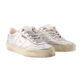Golden Goose Womens Soul Star Sneakers - Golden Goose Deluxe Brand Leather Silver Calfskin Shoes