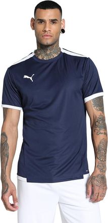 Puma Herren Teamliga Jersey Shirt, Peacoat-puma White, 3XL EU