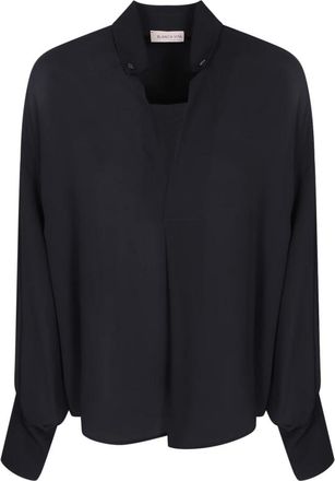 Blanca Vita Femme, Blouses et Chemises, Noir, Taille: 44 FR Ciza Blouse