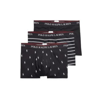Ralph Lauren 3er-Pack Stretch Baumwoll Boxershorts - - Underwear - Herren - Schwarzk - 2XL