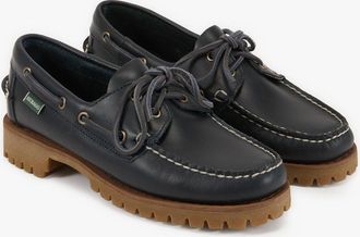 Sebago Mocassins &agrave; lacets en cuir m&eacute;lang&eacute;