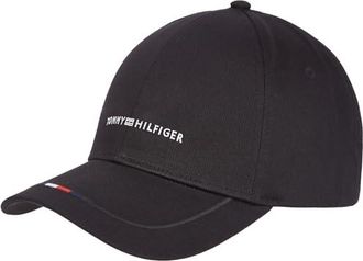 Tommy Hilfiger Casquette Homme Foundation 6 Panel avec Logo, Noir (Black), Taille Unique