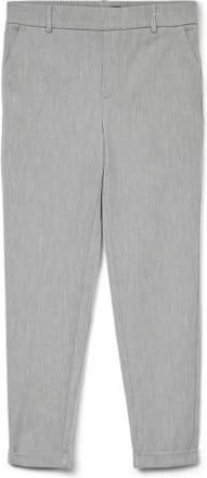 Vero Moda Vero Moda Femme Vmmaya Mr Loose Solid Pant Noos Pantalons, Gris Clair Chin&eacute;,M / 30L