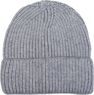 styleBREAKER M&uuml;tze Feinstrick Beanie M&uuml;tze mit Krempe