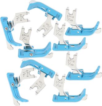 IFUNDOM OATIPHO 10 St&uuml;ck Schmaler Industrien&auml;hf&uuml;&szlig;e mit Rechter Kantenf&uuml;hrung und Integriertem Fadenabschneider f&uuml;r Einzelnadel Industrien&auml;hmaschinen Vielseiti