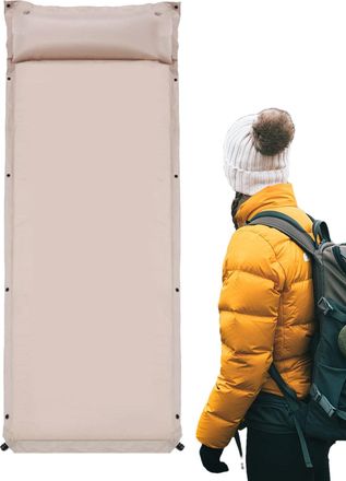 Generic Aufblasbare LuftF&uuml;r Camping | Automatisch Aufblasbares Schlafbett | Outdoor,F&uuml;r Rucksackreisen Angler Roadtrip Reisende Zuhause Picknick Garten Musikf