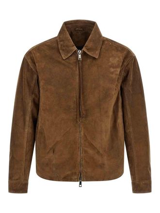 Giorgio Brato Blouson En Cuir - Marron