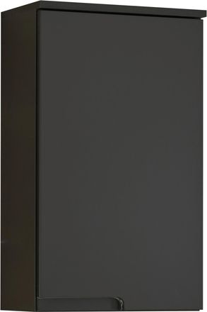 MID.YOU Mid.you H&auml;ngeschrank, Schwarz, Holzwerkstoff, 1 F&auml;cher, 40x67x23 cm, Made in EU, h&auml;ngend, Badezimmer, Badezimmerschr&auml;nke, H&auml;ngeschr&auml;nke