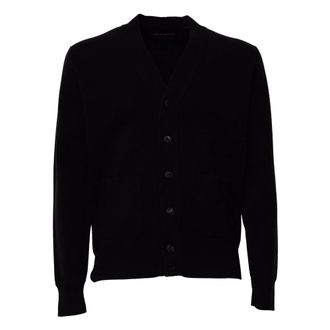 FILIPPO DE LAURENTIIS Milano Rib Cardigan - - Knitwear - Herren - Braun - 2XL